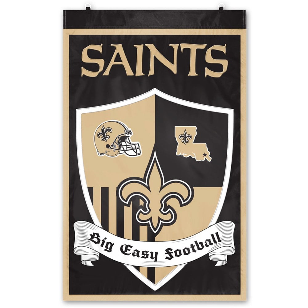 New Orleans Saints Shield Banner - Walmart.com