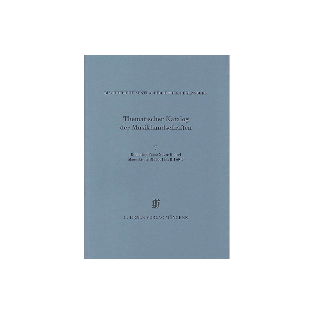 G. Henle Verlag Bibliothek Franz Xaver Haberl Henle Books Series ...