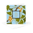 3drose, Initial D- American Arts and Crafts Style Ginkgo Monogram ...