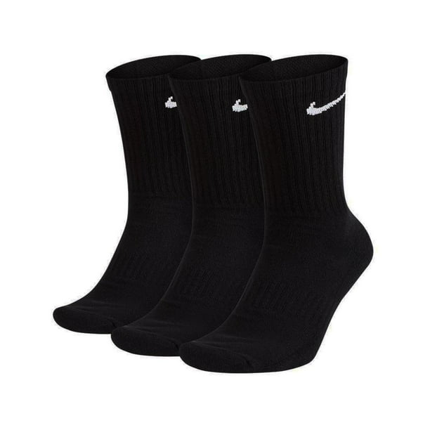 Calcetas Nike 3PAR Everyday Crew Cushion UNISEX SX7664-010 negro L Nike ...