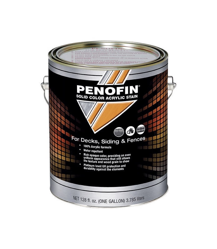 Penofin Solid Tintable Oil-Based Acrylic Solid Color Acrylic Deck Stain ...