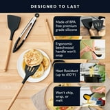 Home Hero Kitchen Utensils Set, 33 Pieces Silicone Black, Cooking ...