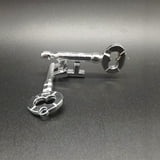 MilesMagic Magician's Cast Key Puzzle Metal Interlocking Keys Linking ...