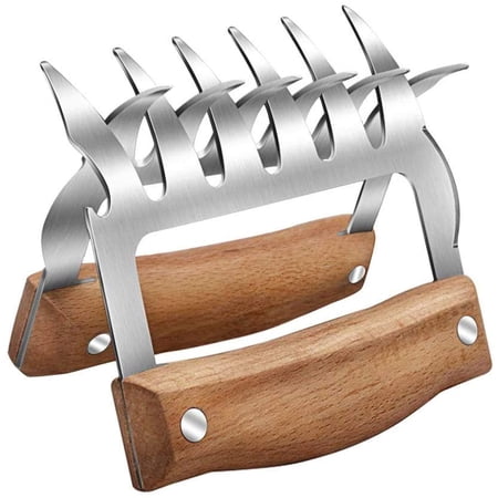 Bear Claws Meat Shredder, Pulled Pork Shredder Claws, 3 In 1 Metal Meat ...