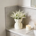 Yrmaups Plastic Vase for Wedding Decor, Imitation Ceramic Vase, Non ...