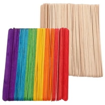 Colorations Scratch Designs Jumbo Wooden Art Sticks - Set of 48 ...