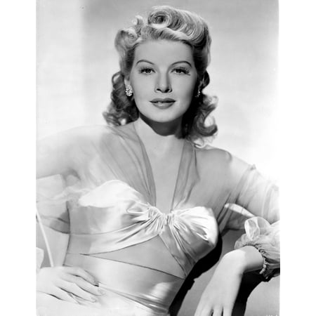 Irene Manning wearing a Silk Dress Photo Print (8 x 10) | Walmart Canada