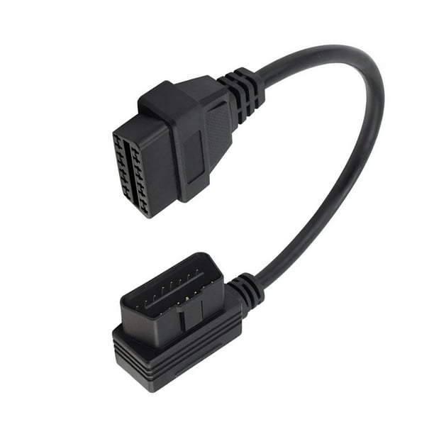 Kenally Cable de extensión OBD de 16 pines, extensor de diagnóstico de ...