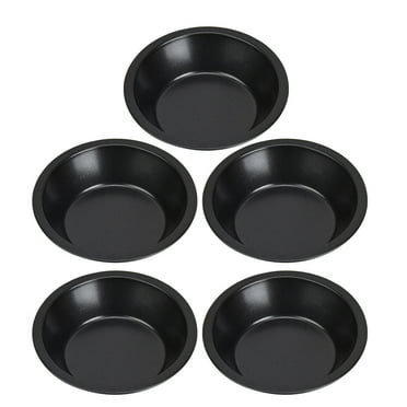 Two 9 inch Heavyweight Steel Pie Pans, Non-Stick, Even Heating for ...