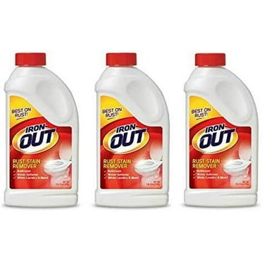 Iron OUT Rust Stain Remover Powder, 4 lb 12 oz, 3 Bottles - Walmart.com