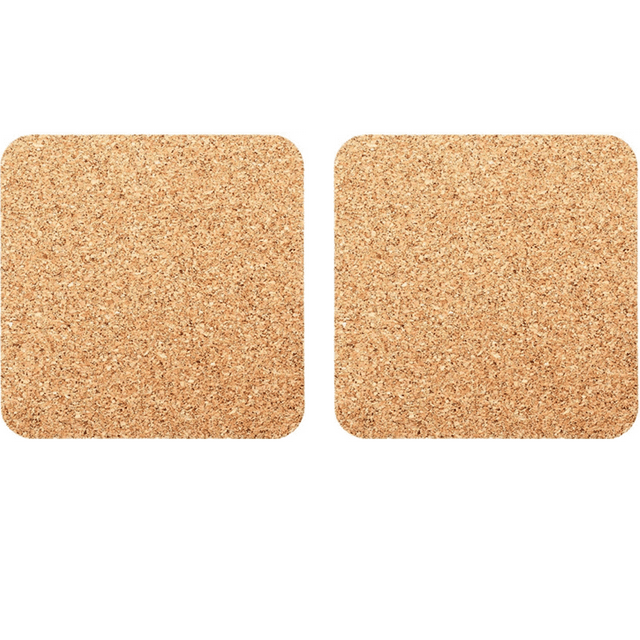 Cork Coaster Round Cork Mat Trivet for Plant Soft Corkboard Mat ...