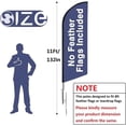 Feather Flag Pole Kit for Swooper Flag 8FT, Swooper Flag Pole Kit with ...