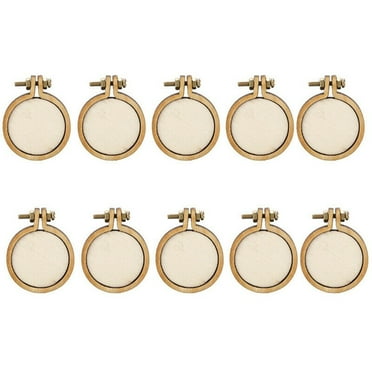 Craft County Wooden Embroidery Hoops - High Quality Needlepoint Tool ...