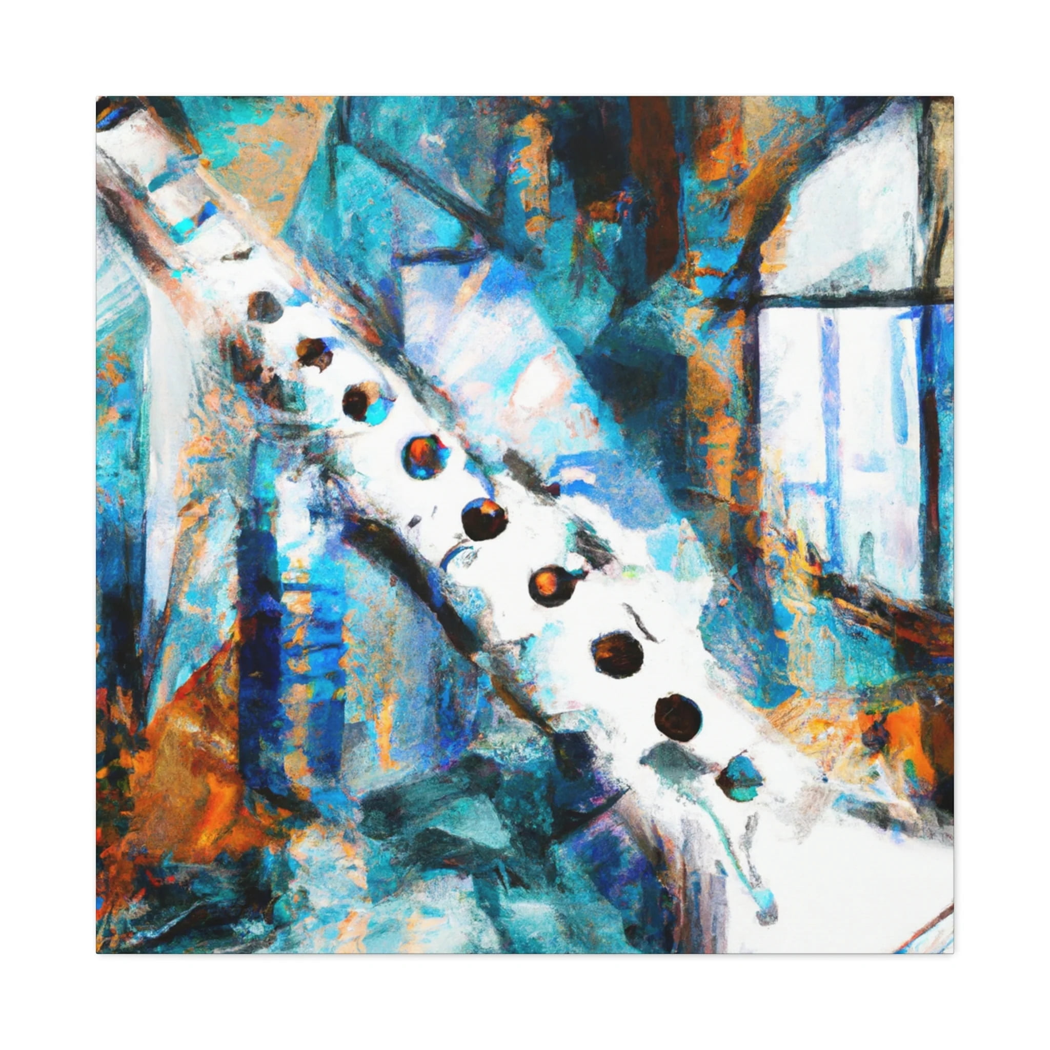 Flute of Expressionism - Canvas - Walmart.com