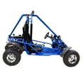 Massimo 169cc EFI 4 Stroke Go Kart GKA 200 - Blue, 2WD, Gasoline Engine, Lights - Walmart.com