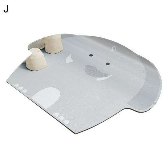DISHAN Drain Pad Decorative Water Absorption Convenient Cartoon ...