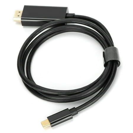 Monitors Converter Cord, USB C Adapter Cable Shield Signal Interference ...