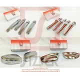 Sizver Chrome Side light Covers For 2003-2006 Toyota Camry - Walmart.com