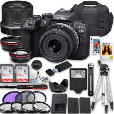 Canon EOS RP Full-Frame Mirrorless Interchangeable Lens Camera + RF24 ...