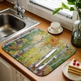 Abstract Plant Birch Dish Drying Mats for Kitchen Counter,Absorbent ...