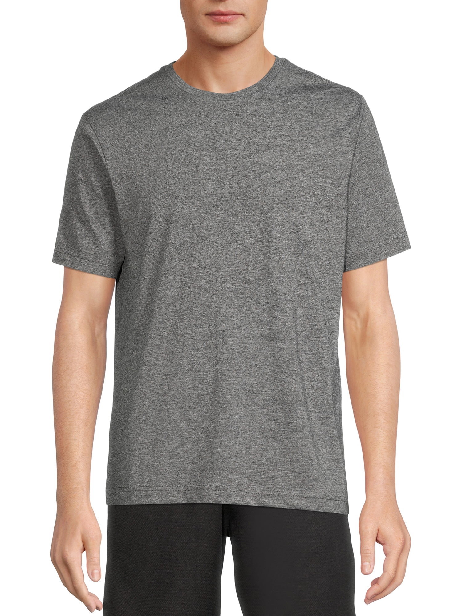 Athletic Works Men's and Big Men's Active Tee Set, 2-Pack, Sizes up to ...