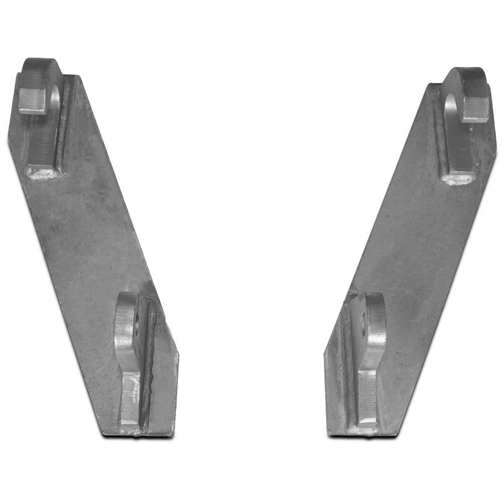 Titan Attachments Mounting Brackets Pair Fits John Deere Global Euro ...