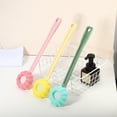 Unique Bargains Long Handle Bath Brush 14.96 Length 1 Pc Pink - Walmart.com
