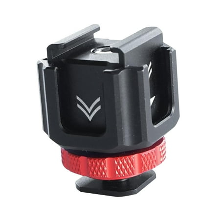 Five Head Cold Shoe Mount Adapter Camera Hot Shoe Bracket for Monitors ...