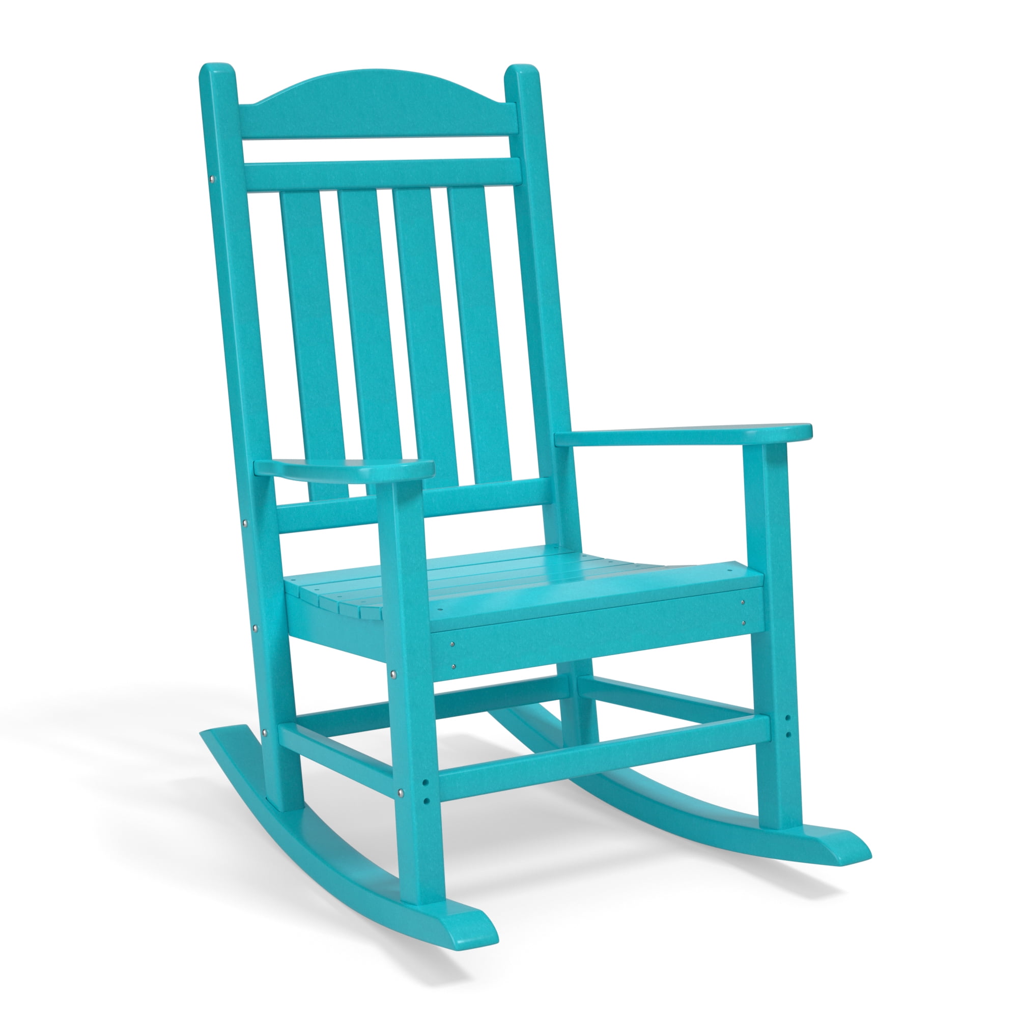 TORVA Patio Rocking Chairs, All Weather High Back Porch Glider Outdoor ...