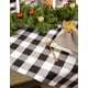 DII Black Buffalo Check Tablecloth 70 Round, 100% Cotton - Walmart.com