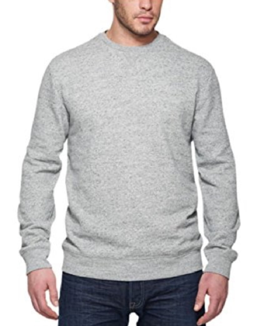 Weatherproof® Vintage Men's Crew Neck Sweatshirt - Grey - Walmart.com