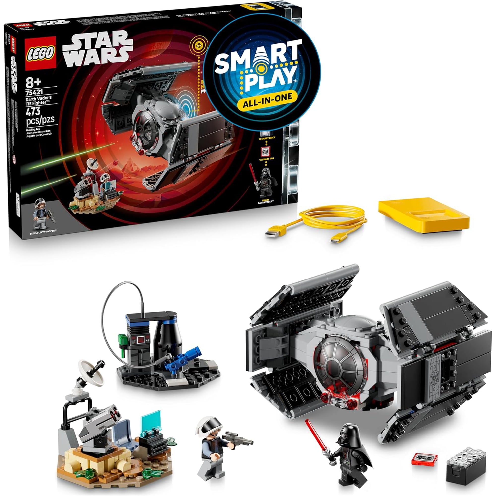 Click here for Lego Star Wars Smart Play: Darth Vaders Tie Fighte... prices