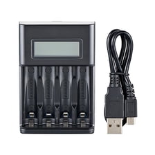 Energizer Recharge Basic Battery Charger with Included AA and AAA ...