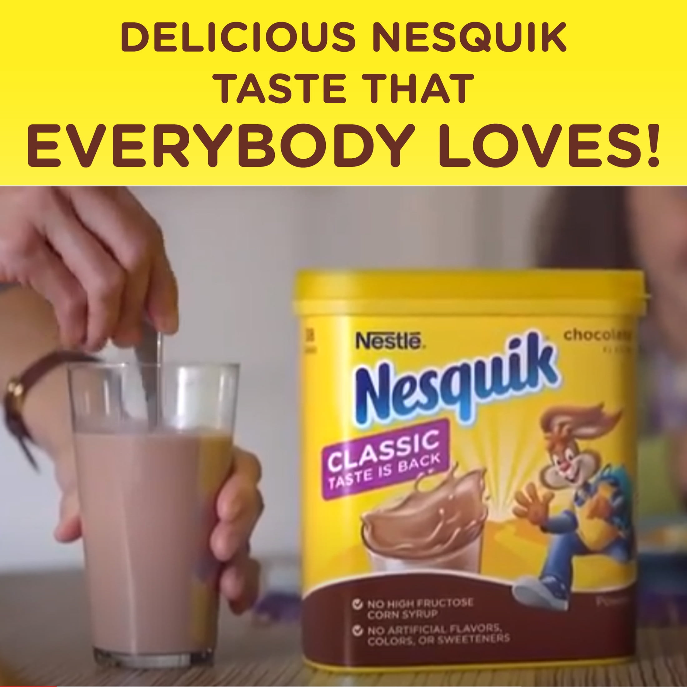 Nesquik Chocolate Milk Powder Introducing Nestle Nesquik Chocolate