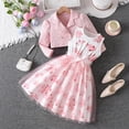 Angala Child Clothes Sets Crew Neck Long Sleeve Solid Tops With ...
