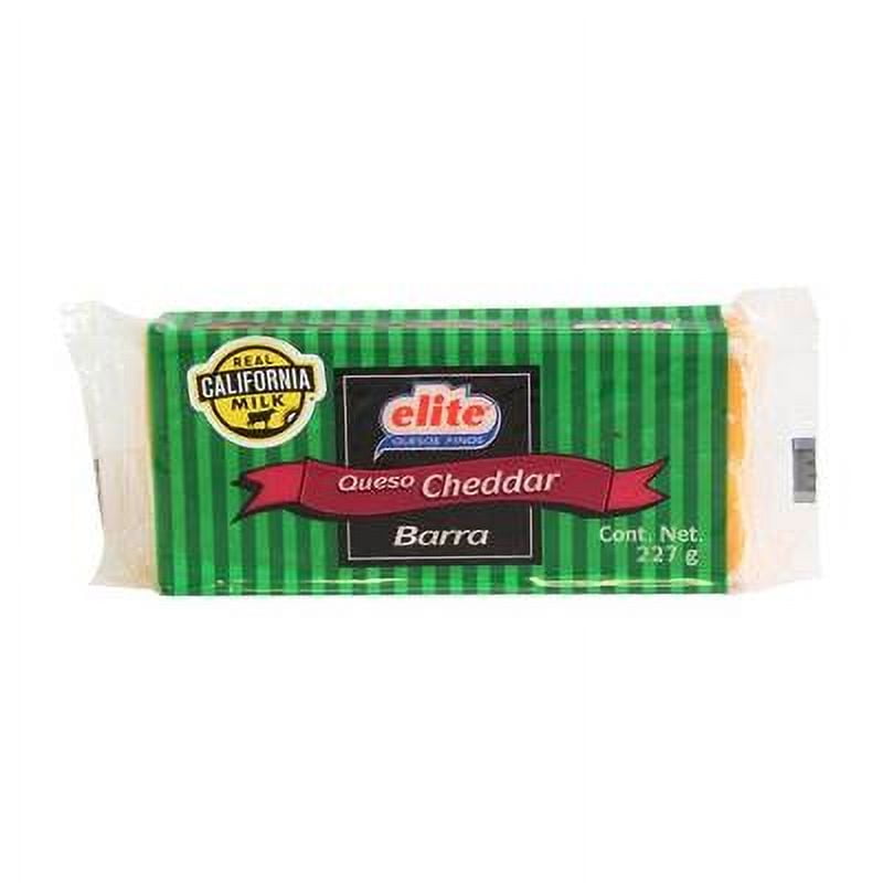 Queso cheddar Elite en barra 227 g | Walmart en línea