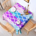 42x42in(107x107cm) Square Tablecloth, Waterproof Polyester Table Cover ...