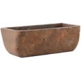 and Dakota Rectangular Planter Box w/Drain Plug - Small Succulent Pots ...