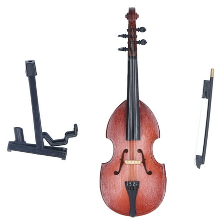 Miniature Violin, Exquisite Appearance Basswood Material Tiny Violin ...