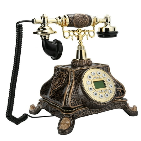 Retro Style Landline Vintage Telephone Telephone Landline Old-fashioned ...