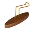 Coffee Filter Holder Storage Stand Espresso Paper Container Rack Wooden ...