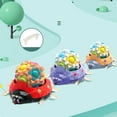 BIMZUC Fidget Puzzle Ball Ladybird Shape Stress Relieve LED Light Color ...