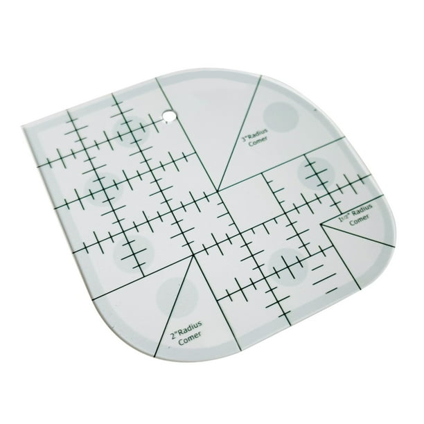 XZZjjl Multifunctional Angle Cutting Ruler Acrylic Fiber Seam Ruler ...