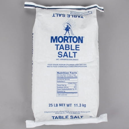 Morton 25 lb. Bulk Non-Iodized Table Salt - Walmart.ca