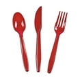 Red Cutlery Set - Value (210 Count) - Walmart.com