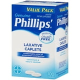 Phillips' Laxative Dietary Supplement Caplets, 100 Count - Walmart.com