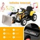 Costway Kids Ride On Excavator Digger 12V Electric Tractor RC w ...