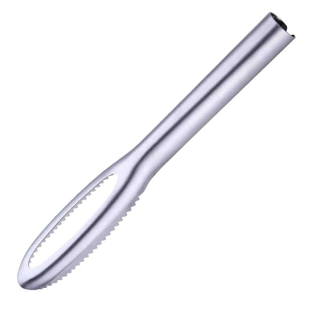 justharion Stainless Steel Fish Scaler Scale Remover Scraper Portable ...
