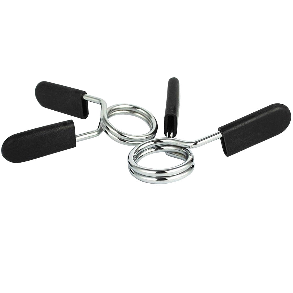 outdoorline 2Pcs Fitness Dumbbell Spring Buckle Metal Barbell Clips ...