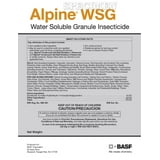 BASF Alpine WSG Insecticide, 200g Bottle, Controls Ants, Cockroaches ...